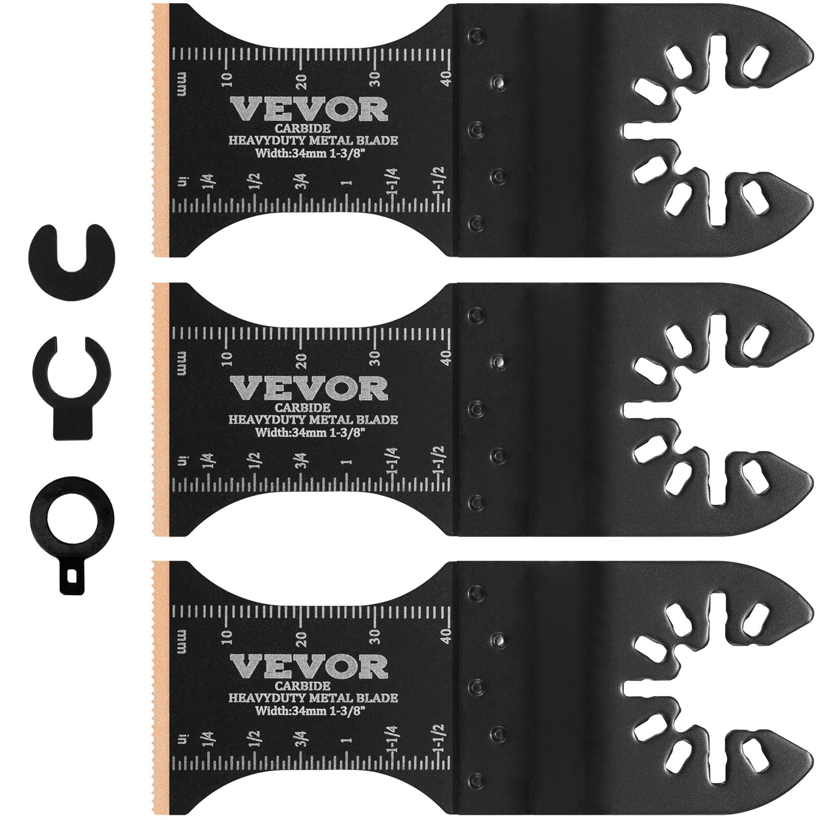 VEVOR 3PCS Carbide Oscillating Saw Tool Blades Manual - VEVOR Blog