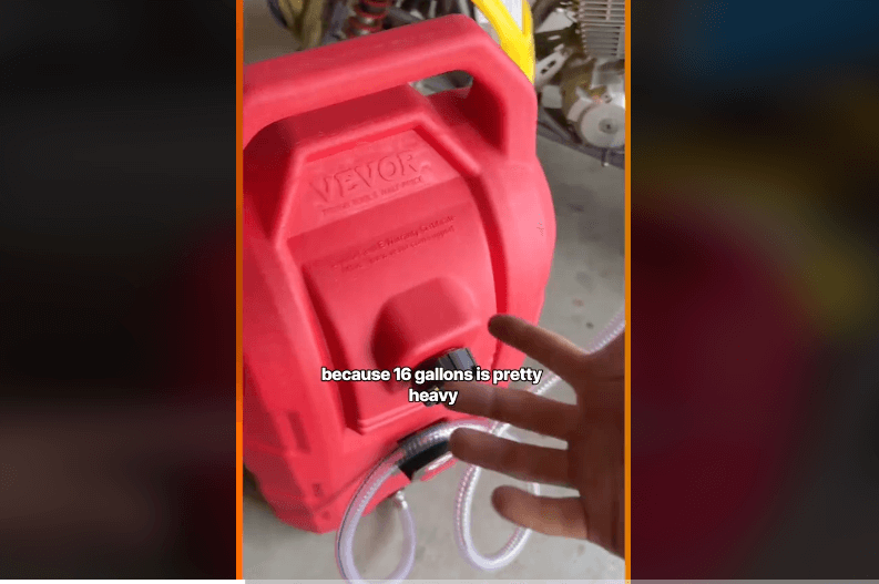 VEVOR 16-Gallon Fuel Caddy - Best Fuel Transfer Solution - VEVOR Blog
