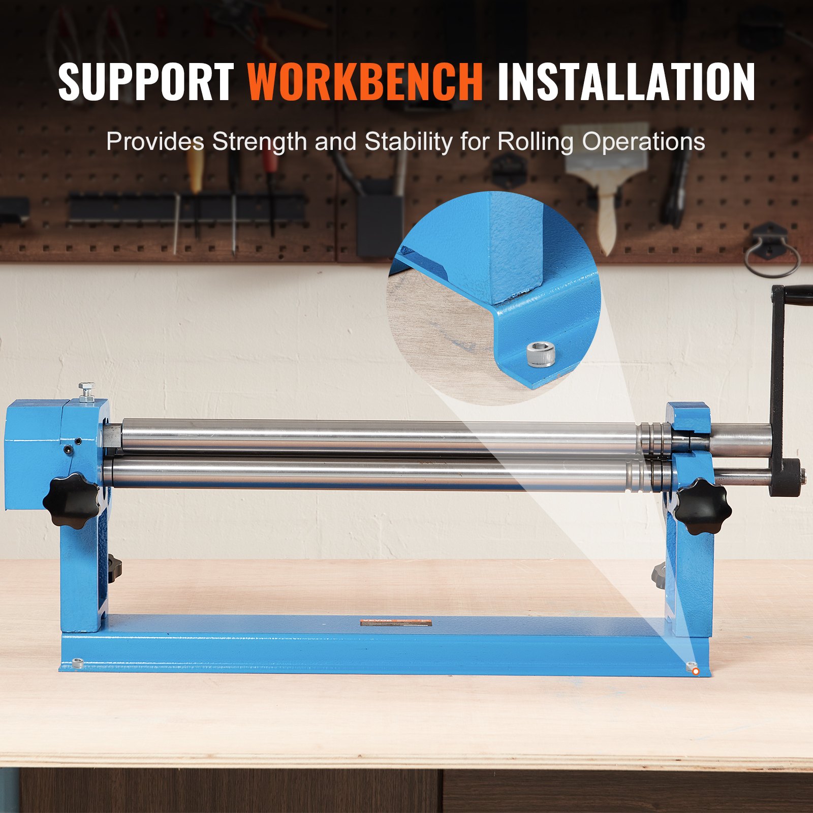 VEVOR Slip Roll Machine, 24 Zoll Formbreite in 16 Gauge-Kapazität ...