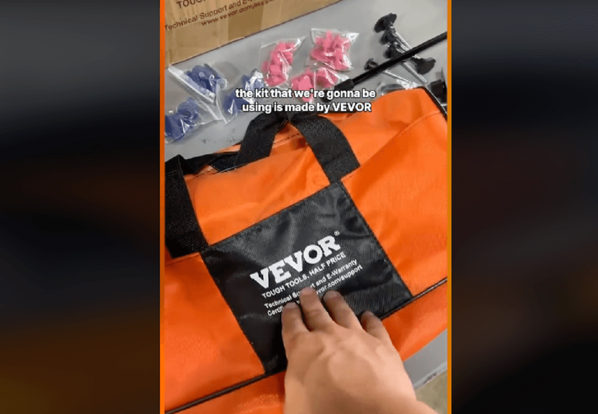 Kit de réparation de bosses sans peinture VEVOR pour un look optimal de ...